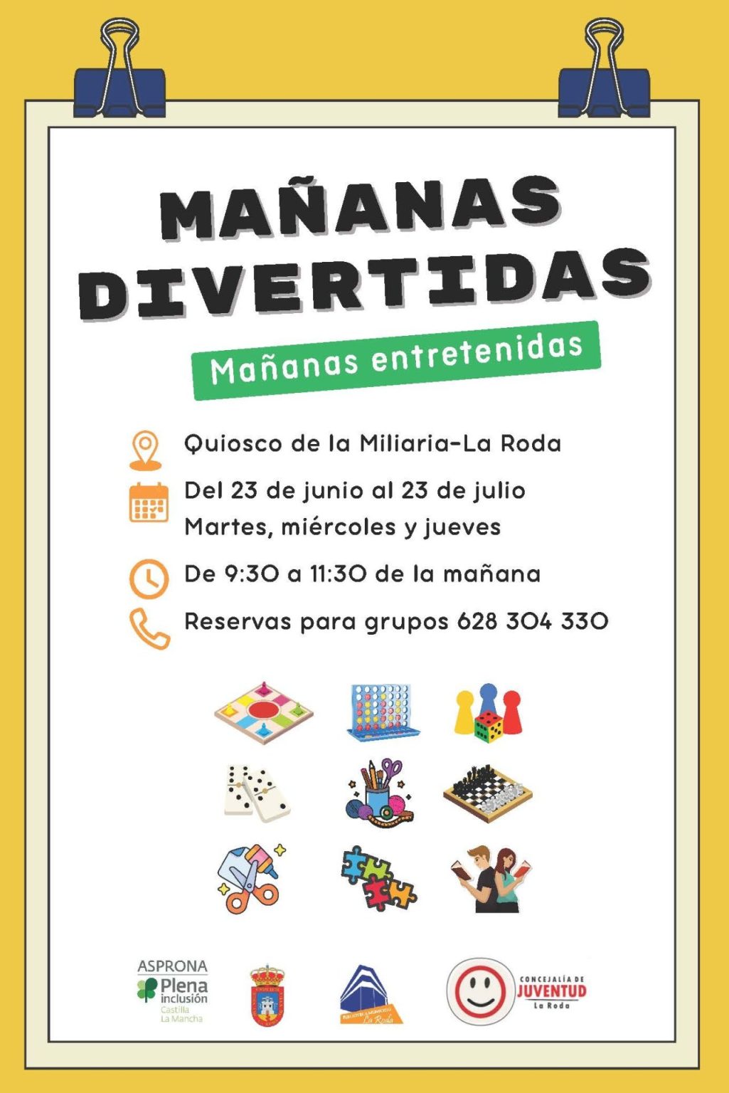Vuelven las ‘Mañanas divertidas, mañanas entretenidas’ al quiosco de La ...
